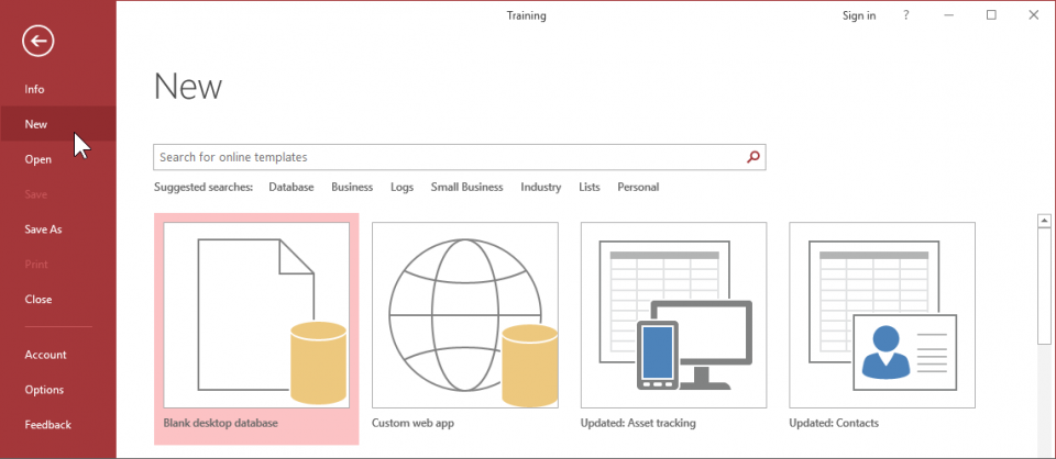 Schulungsunterlagen Access 2016 Englisch Einführung | Dettmer Verlag