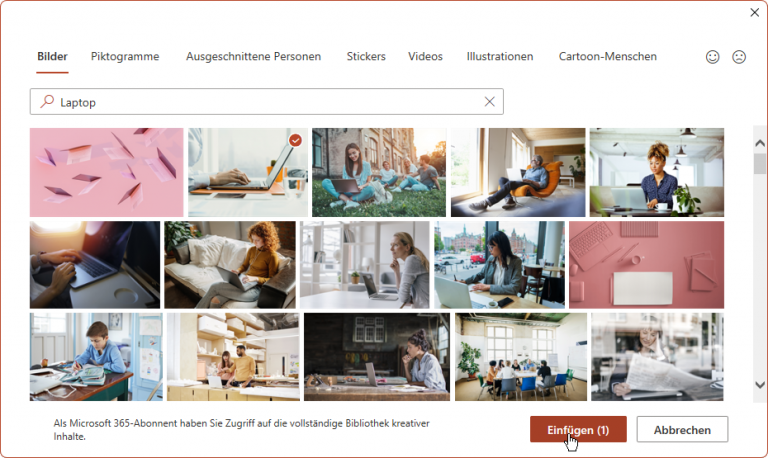 Schulungsunterlagen Microsoft PowerPoint 2021 – 365 Einführung ...